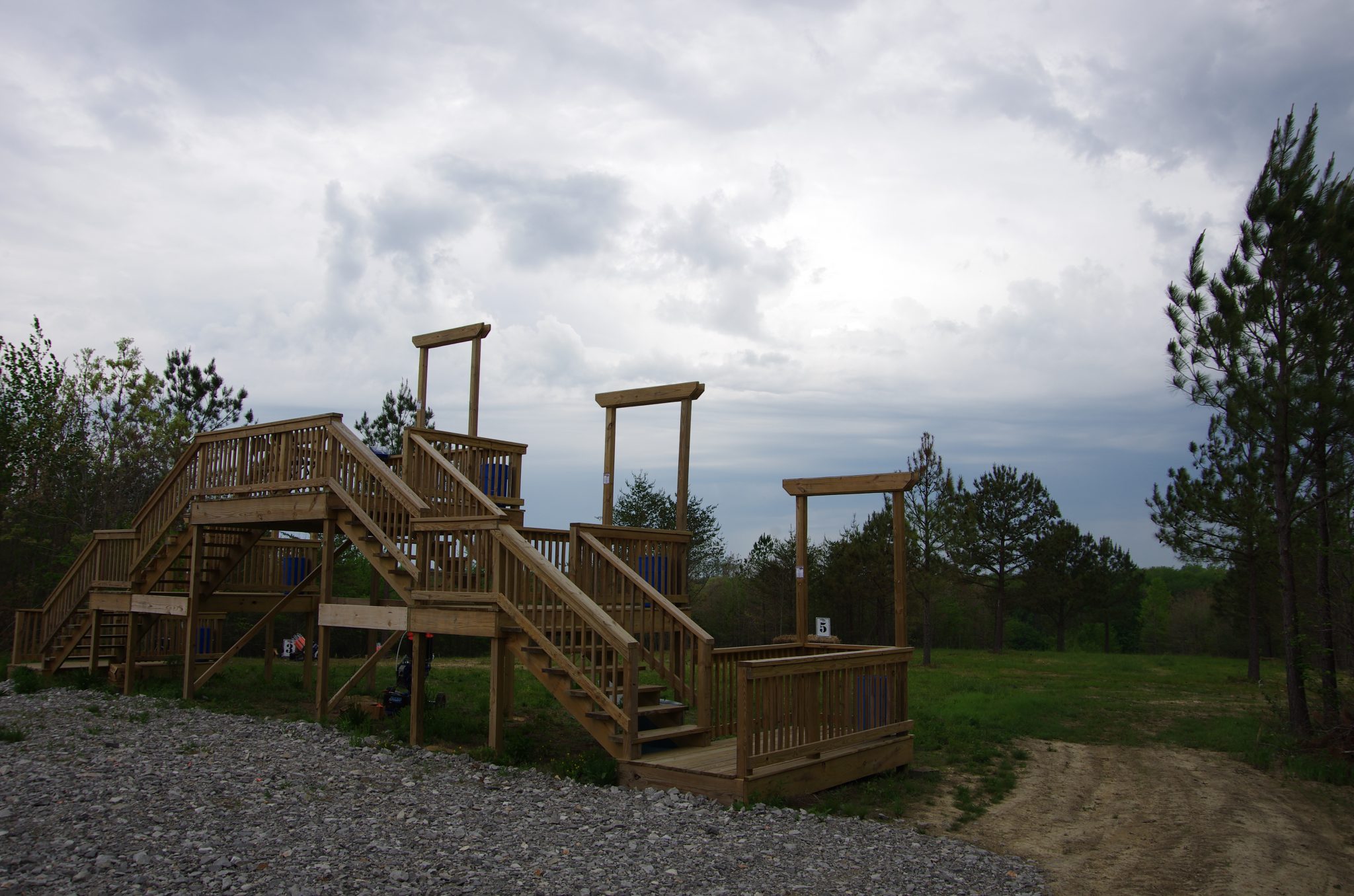 Tiered Five Stand ⋆ The Dead Zero Shooting Park